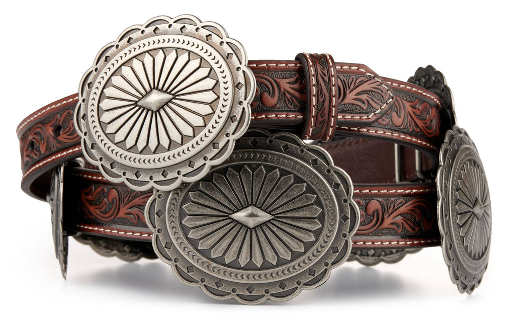 Ariat Womens Oval Concho Diamond Belt – Gallyons Country Clothing
