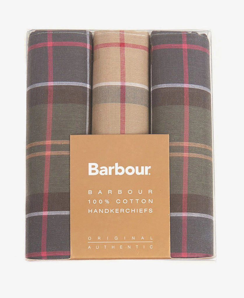 Barbour Tartan Handkerchief Pack – Gallyons Country Clothing